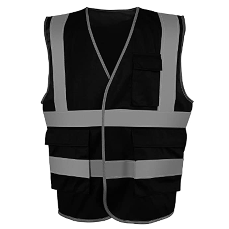 China reflective vest with high visibility safety strap for road work ...
